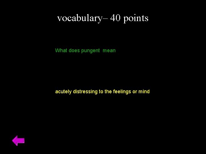 Double Jeopardy Vocabulary Famous out laws Opinion RANDOM