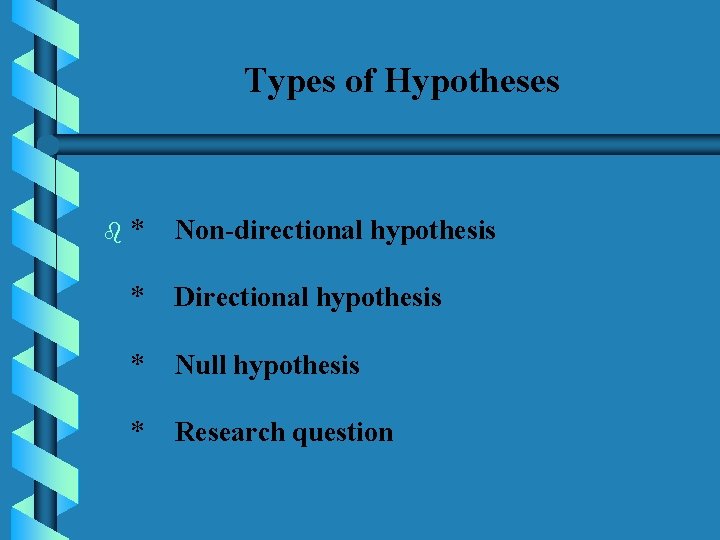 The Scientific Method b 1 identification of problem