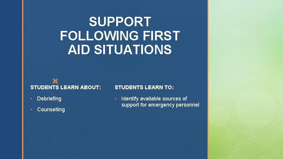 LEGAL AND MORAL DILEMMAS z STUDENTS LEARN ABOUT