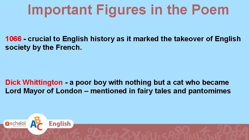 Lesson Topic Poem Checking Out Me History by