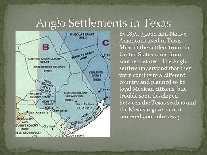 History of Texas Part I GOVT 2306 Module