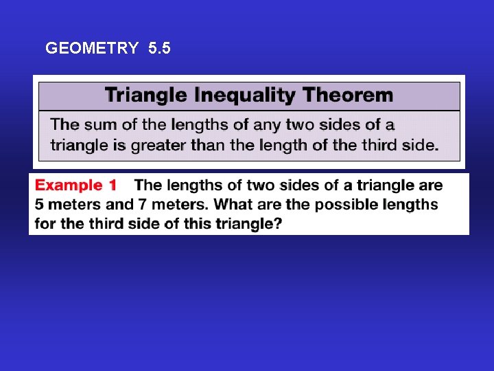 GEOMETRY 5 5 Review of 5 4 Angles
