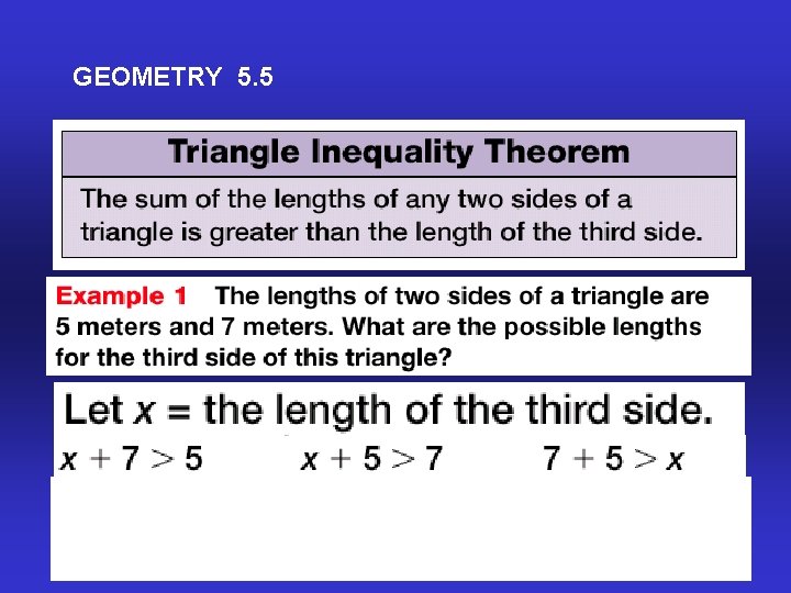 GEOMETRY 5 5 Review of 5 4 Angles