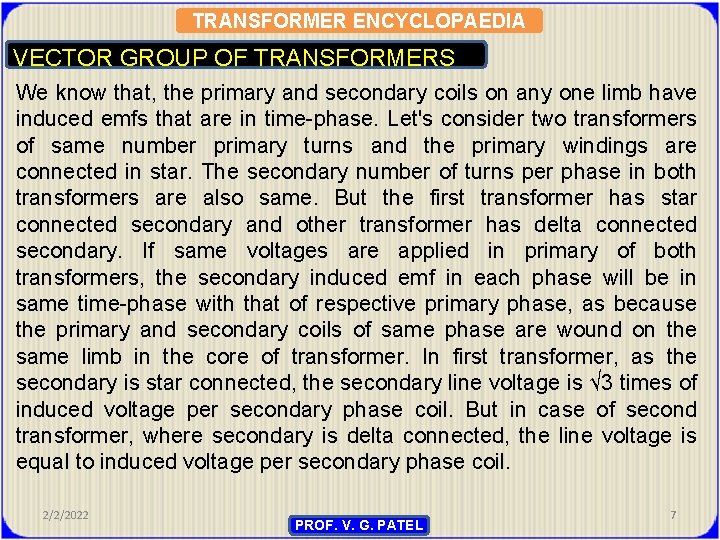 Transformer Cooling of Transformer Oil Transformer Vector Groups