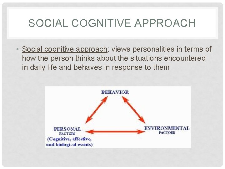 BEHAVIORISM THEORY AND THERAPY PERSONALITYWHAT IS AND HOW