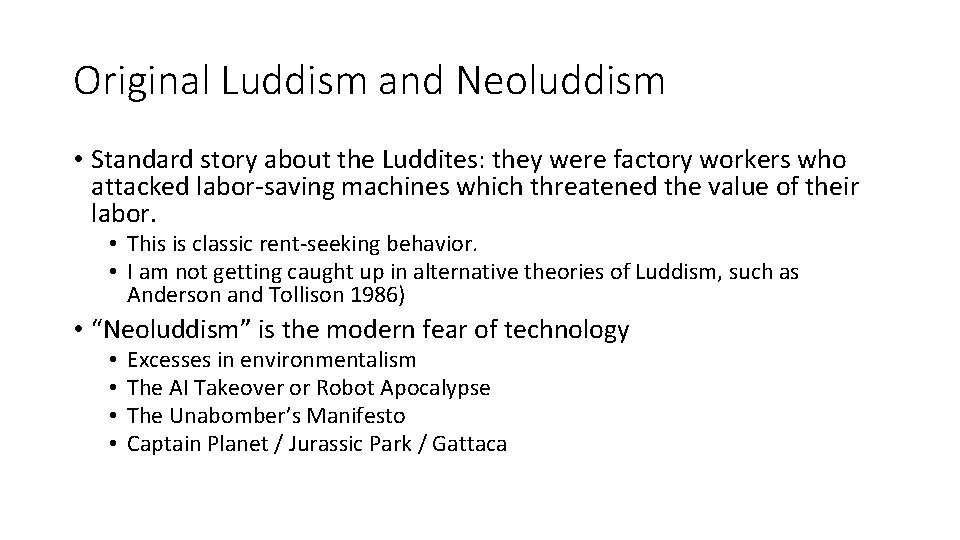 Social Luddism Ryan Murphy Southern Methodist University Public