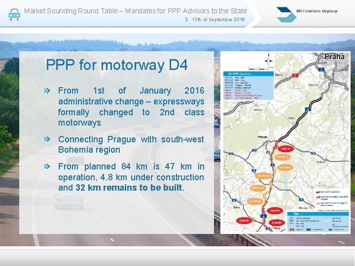 Market Sounding Round Table Mandates for PPP Advisors