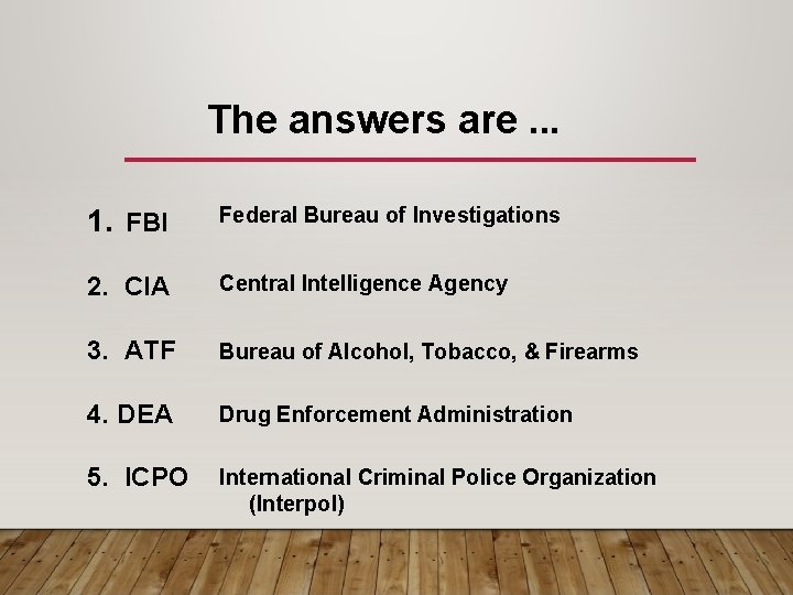 CRIME LABS HISTORY LOCATIONS AND TYPES HISTORY OF