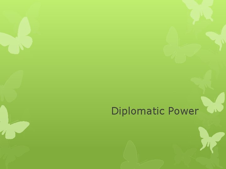 Presidential Powers GOVT 2305 Module 13 Presidential Powers