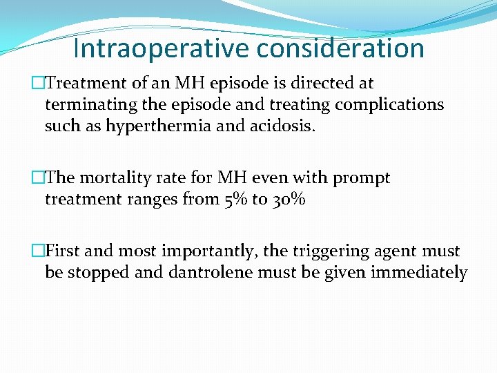 Malignant hyperthermia Obstructive sleep apnea Dr Mohammad Emair