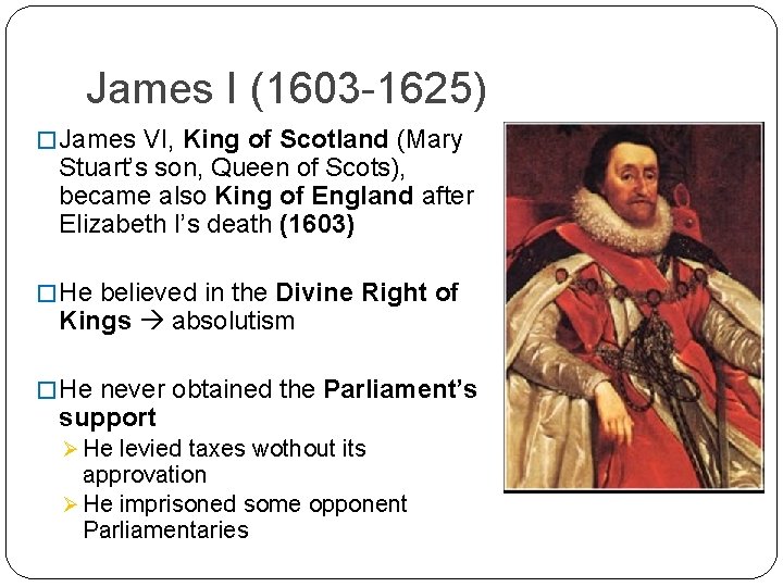 THE STUARTS THE STUARTS The Stuart Dinasty was