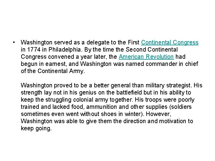 George Washington First President 1789 1797 George Washington