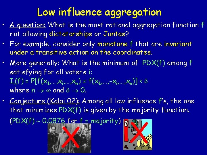 Discrete Aggregation and Ranking and Gaussian Isoperimetric Inequalities