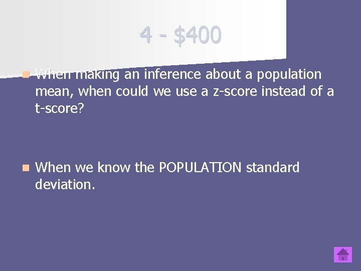 Jeopardy Analyze This Whats My Design Most Inference