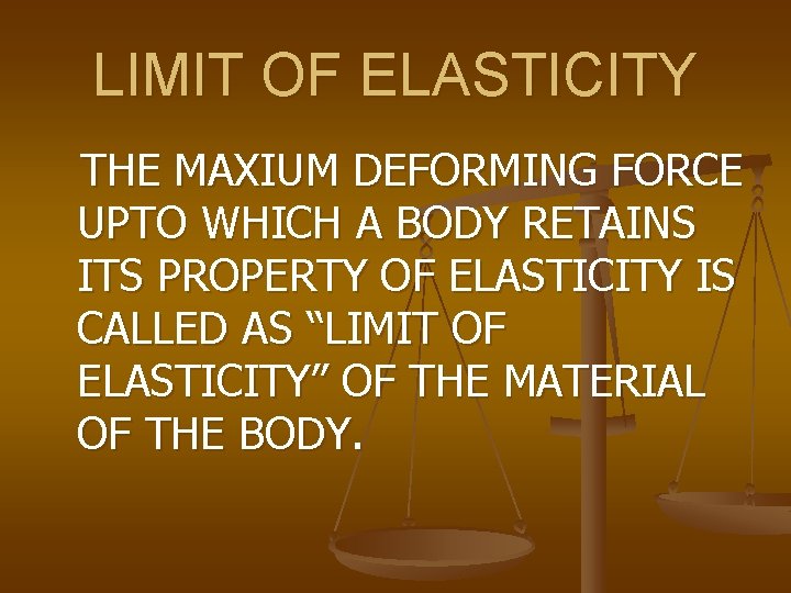 THIS PRESENTATION IS BASED ON ELASTICITY THROUGH THIS