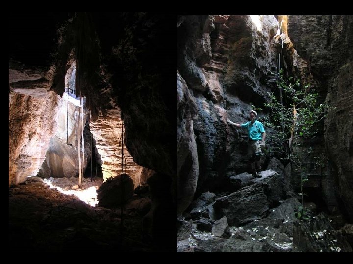 Cave porosity and permeability a technique for the