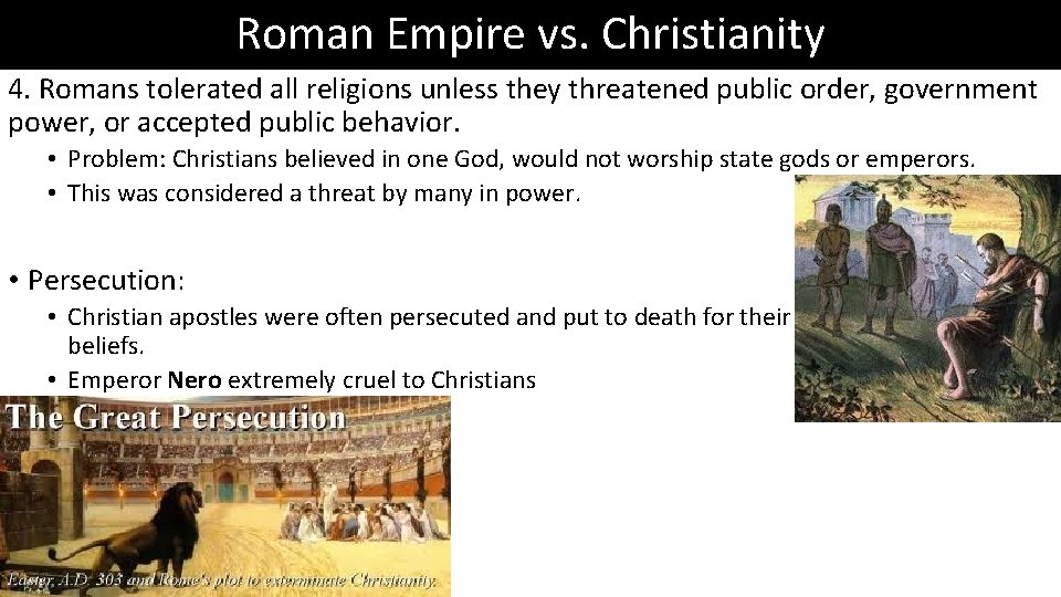 Rise of Religion Christianity and Islam Spread of