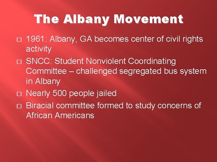 Welcome 8 th Graders Section 3 The Civil