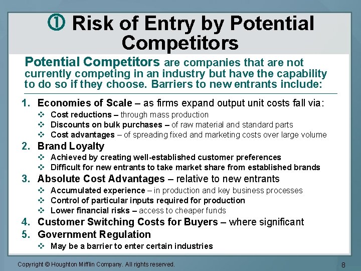 Chapter Two External Analysis The Identification of Opportunities