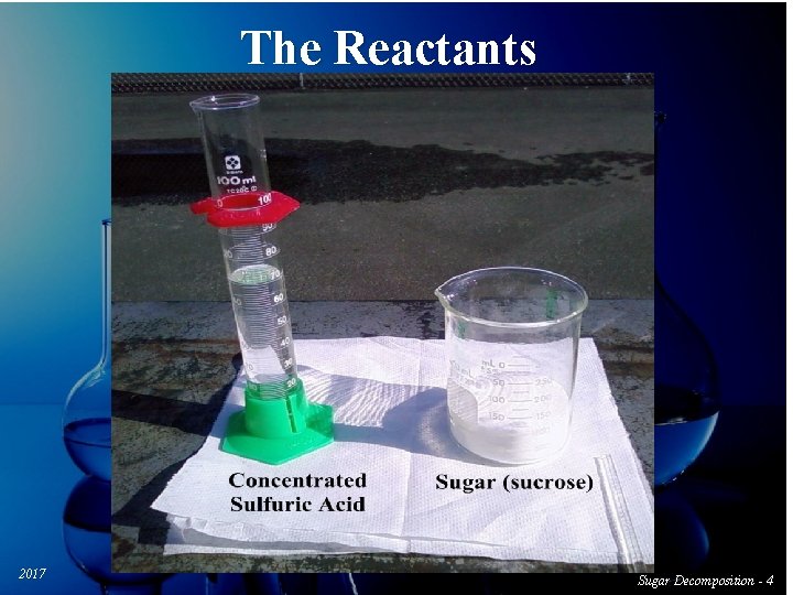 The Decomposition of Sugar Clues to a Chemical