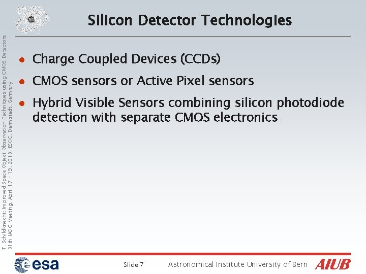 Improved Space Object Observation Techniques using CMOS Detectors