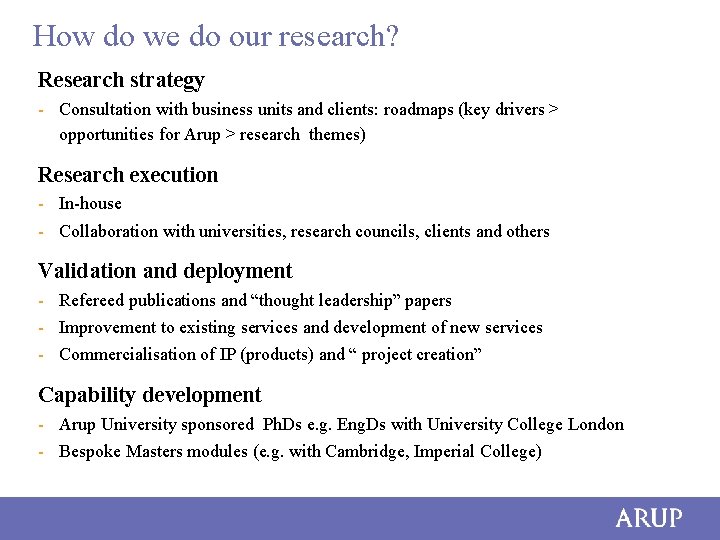 Globalising Research an Industry View Dr Peter Gist