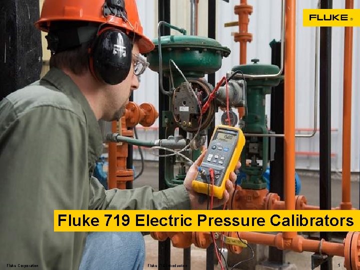 Fluke 719 Electric Pressure Calibrators Fluke Corporation Fluke