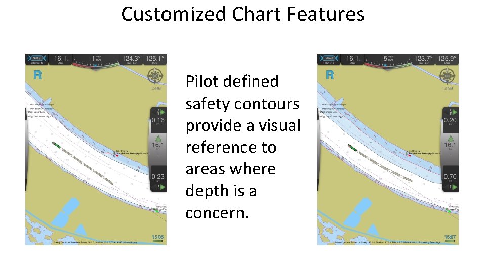 Electronic Nautical Chart ENC Adaption in Pilots display