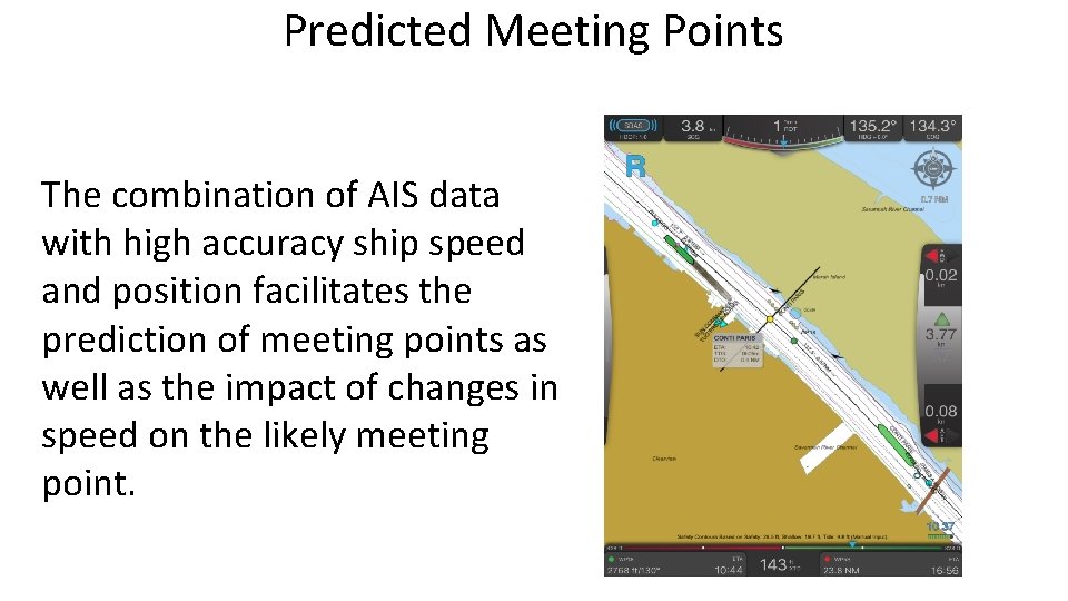 Electronic Nautical Chart ENC Adaption in Pilots display