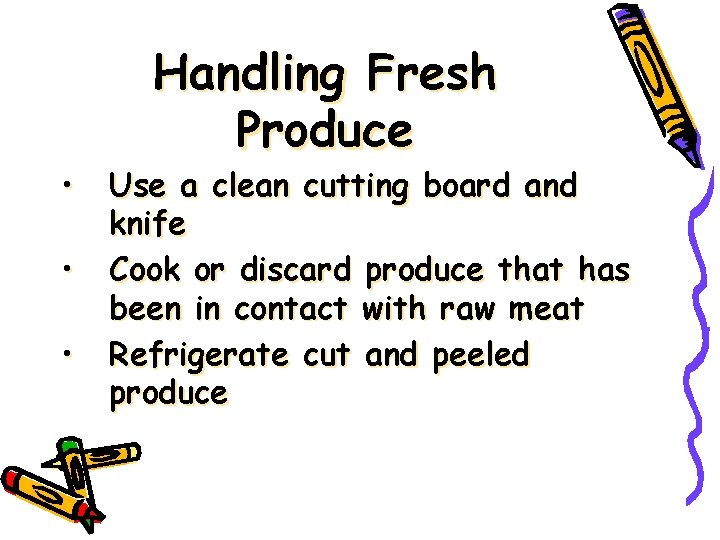 Storing and Handling Fruits and Vegetables at Home