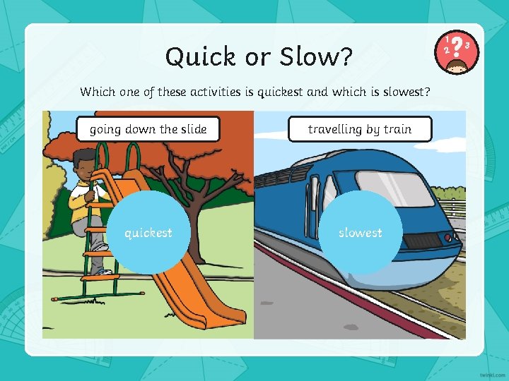 Aim I can solve problems by comparing times