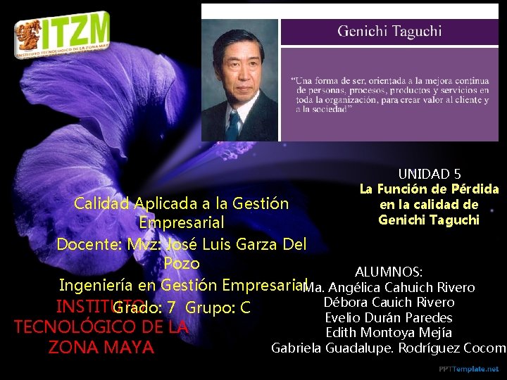 UNIDAD 5 La Funcin de Prdida en la