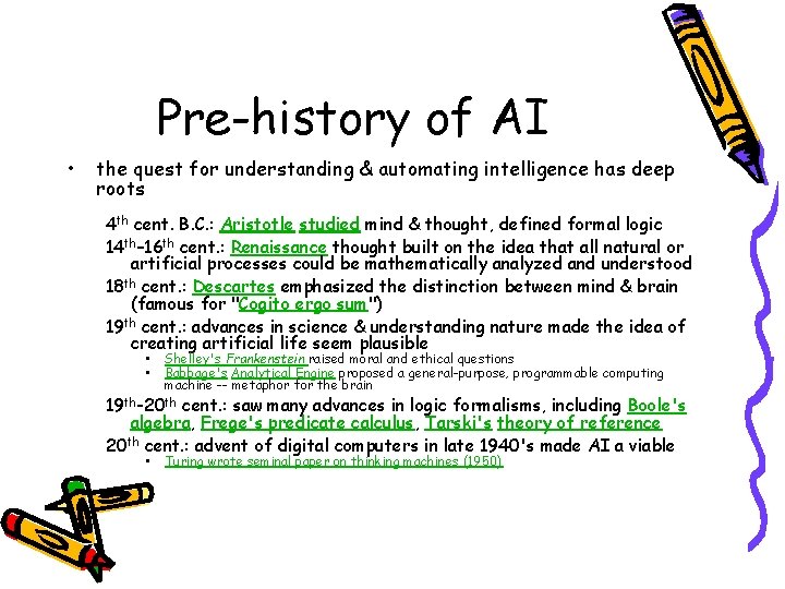 Artificial Intelligence Introductory Lecture Who Am I Prof