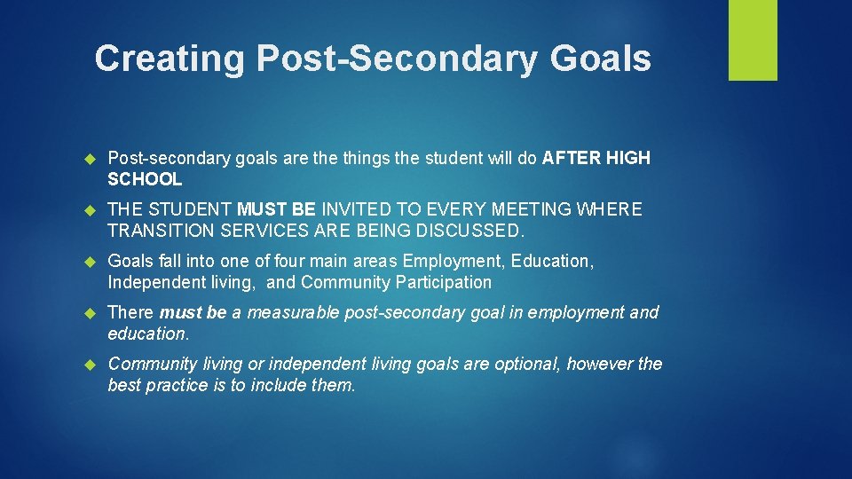 Preparing Students with Disabilities for Life after School