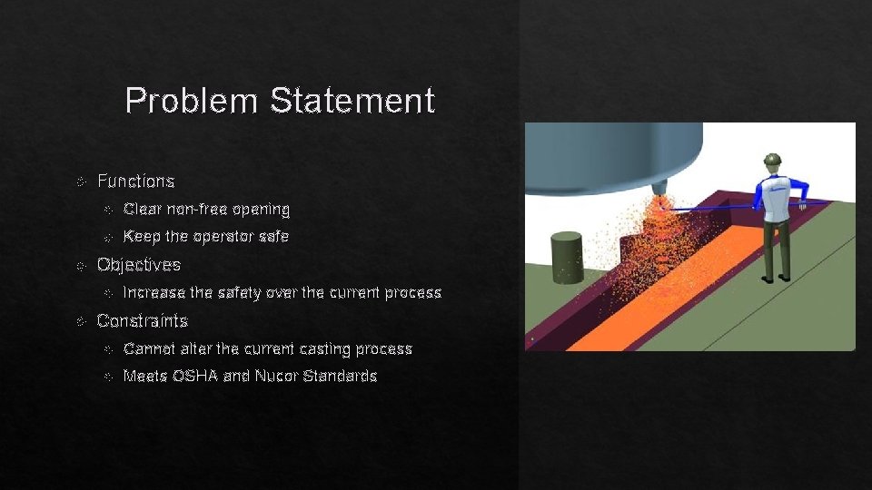 Caster Ladle Lancing System AJ Pearson Alexander Frank