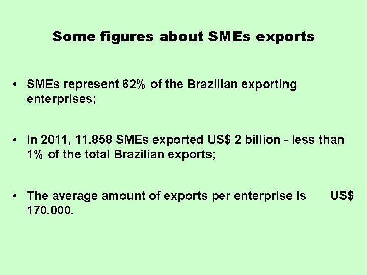 Brazilian Policies on Cluster Development Institutional background ...