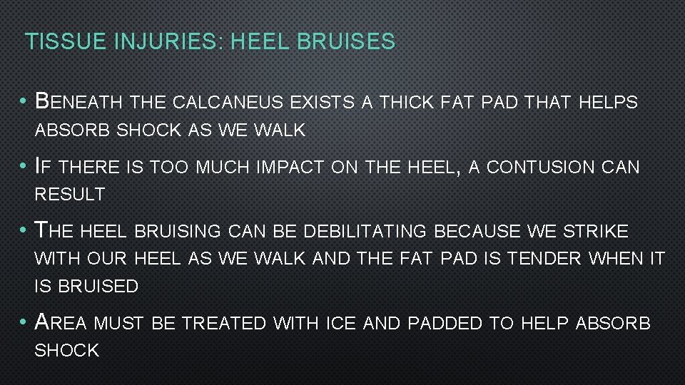 LIGAMENT INJURIES LATERAL AND MEDIAL ANKLE SPRAINS ABOUT