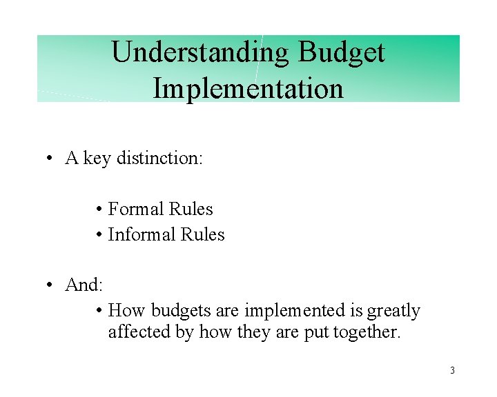 Institutions of Budget Execution Rules and Roles Richard