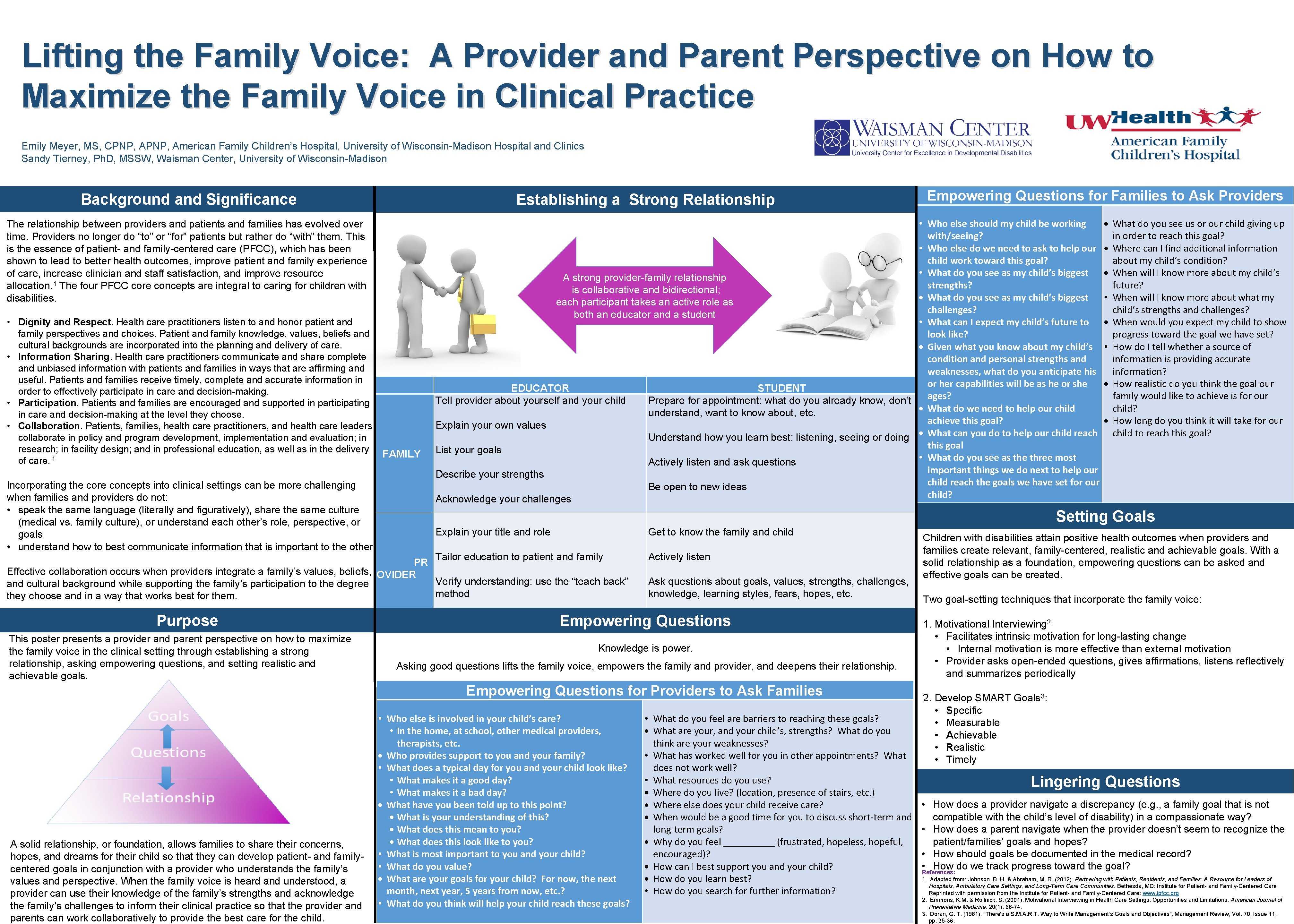Lifting the Family Voice A Provider and Parent