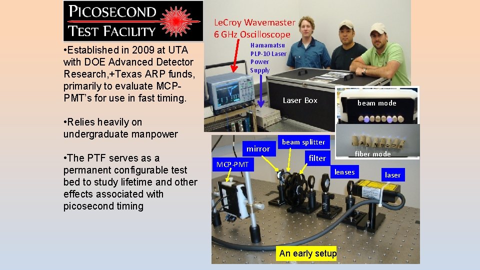 MCPPMT Lifetime and Afterpulsing Studies A Brandt V