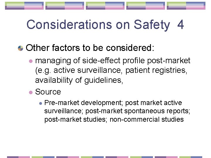 Benefits and Risks of Biologicals General Issues on