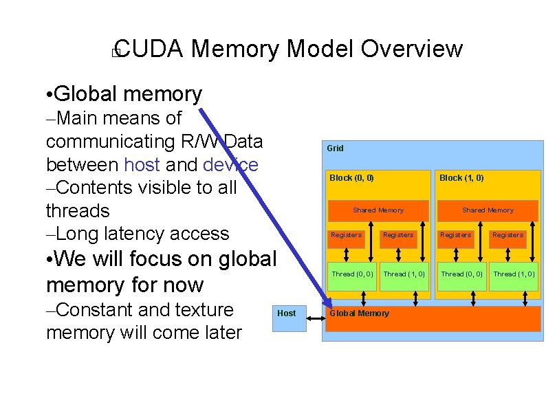 Slides from PMPP book David B Kirk NVIDIA