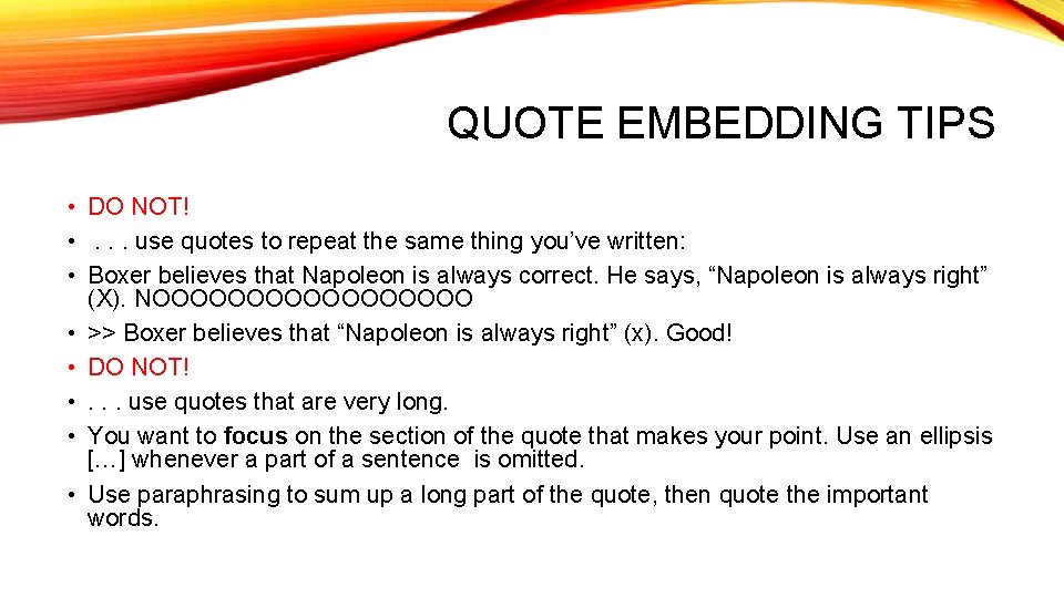QUOTE EMBEDDING G 9 18 19 EMBEDDING QUOTES