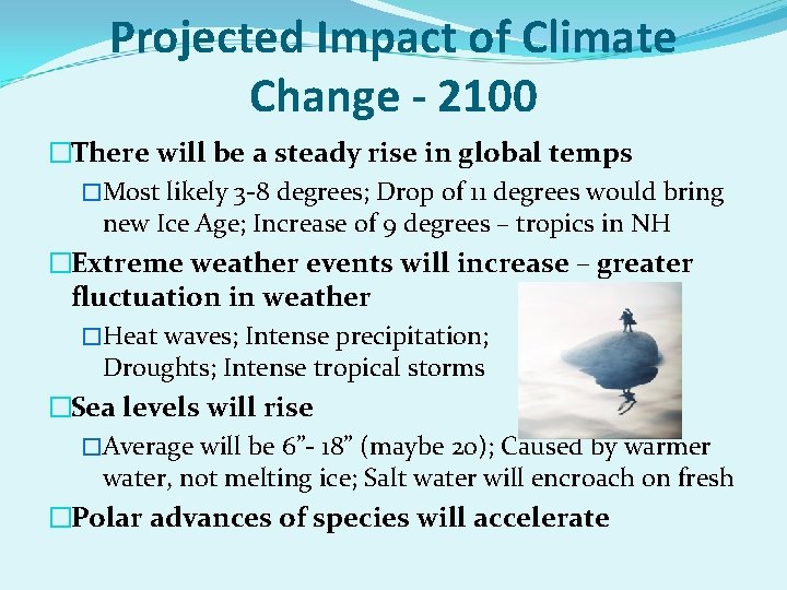 Global Warming Climate Change What do I need