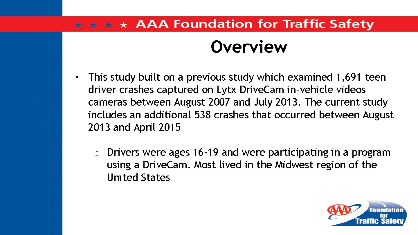 Using Naturalistic Driving Data to Examine Teen Driver