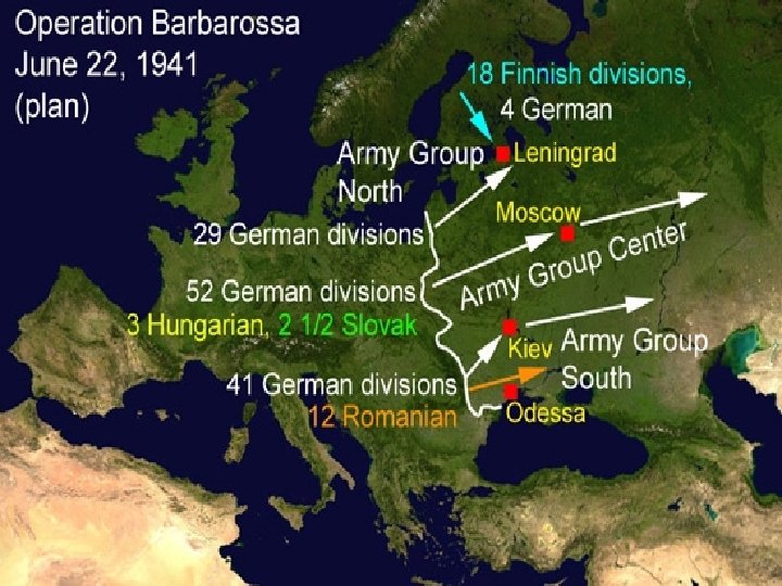 World War II Pictorial Chronology Phase 1 Invasion
