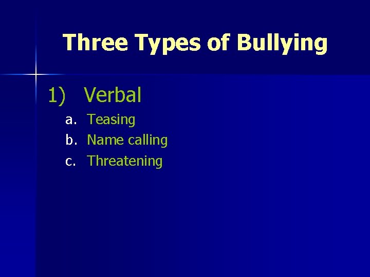 What is Bullying What Does Bullying Look Like