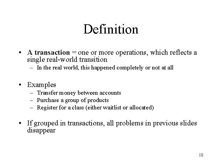 Introduction to Database Systems CSE 444 Lecture 14