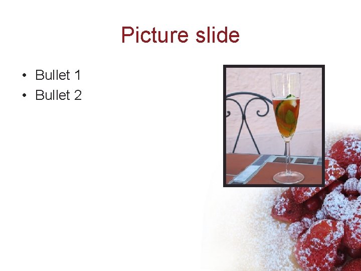 Summer template PPTwww pptbz com Example bullet point