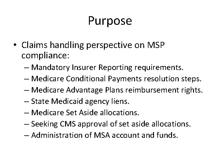 MSP Compliance The Good The Bad and The